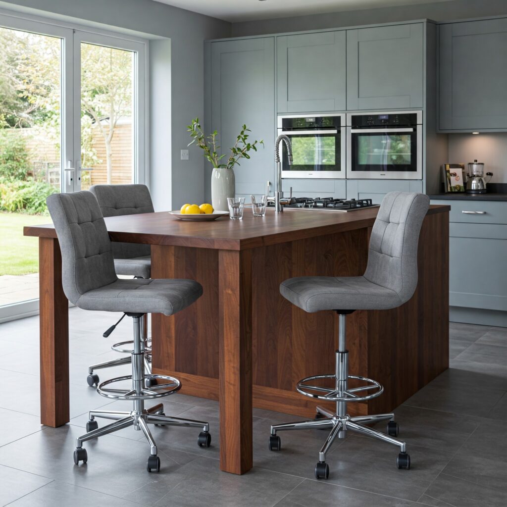 7 Best Kitchen Chairs with Casters for Effortless Style & Mobility ...
