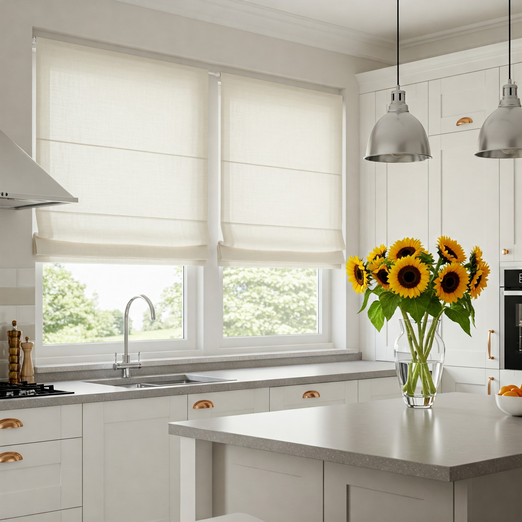 Roman Shades for Kitchen: 15 Gorgeous Ideas to Instantly Elevate Your ...