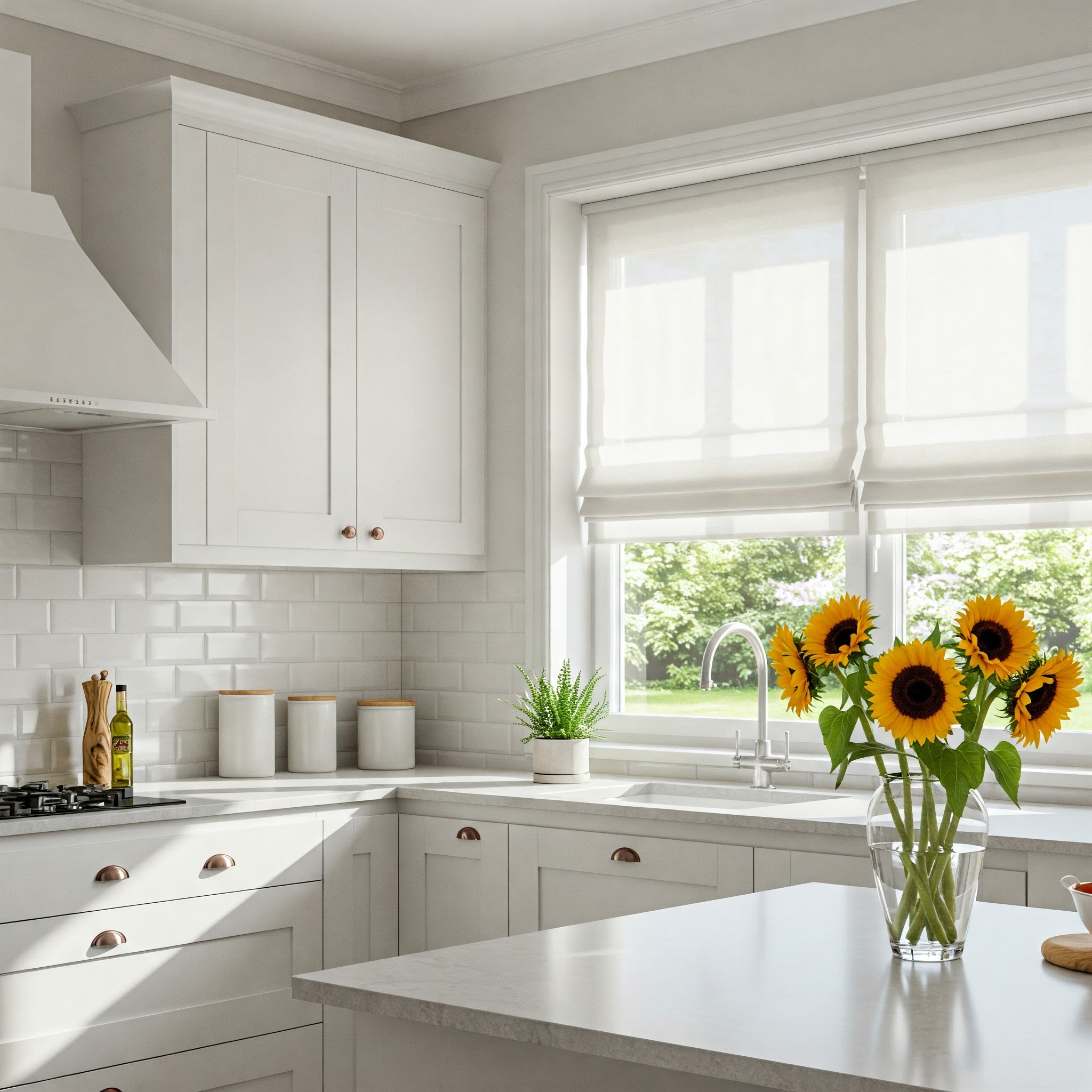 Roman Shades for Kitchen: 15 Gorgeous Ideas to Instantly Elevate Your ...