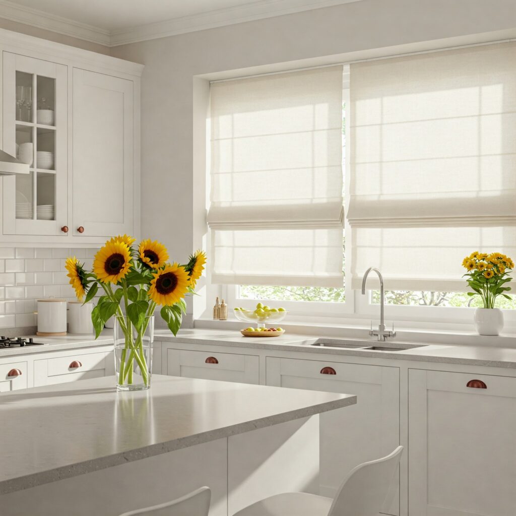 Roman Shades for Kitchen: 15 Gorgeous Ideas to Instantly Elevate Your ...