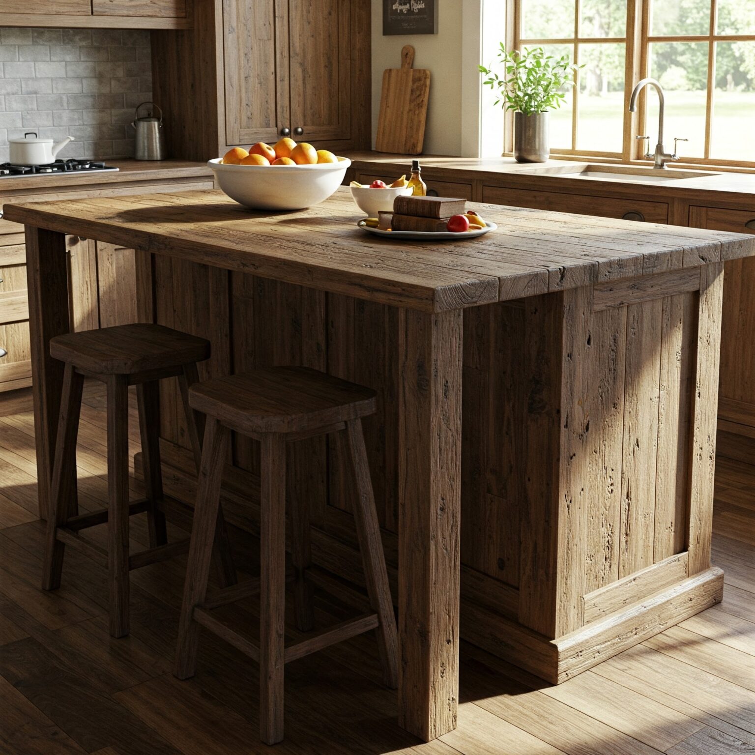 15 Stunning Rustic Kitchen Island Ideas To Transform Your Home in 2025 ...