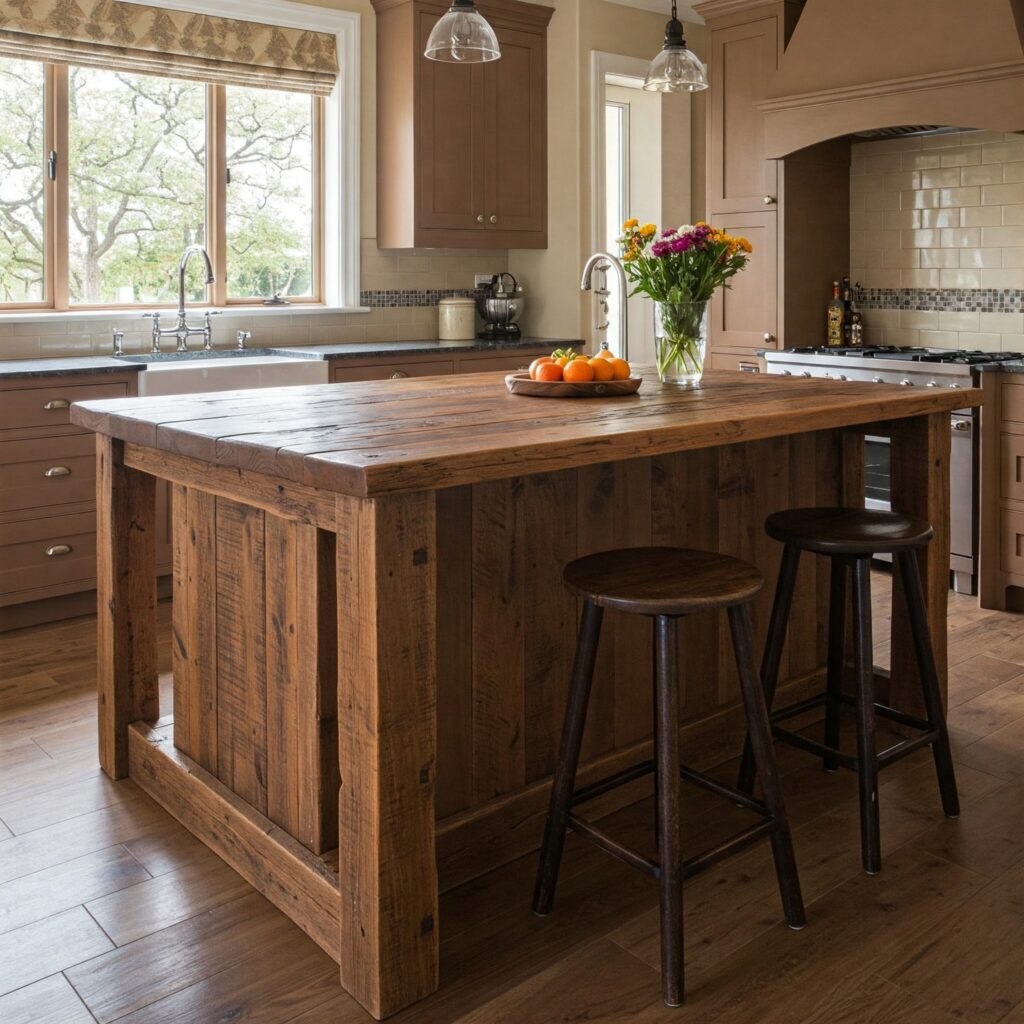 15 Stunning Rustic Kitchen Island Ideas To Transform Your Home in 2025 ...