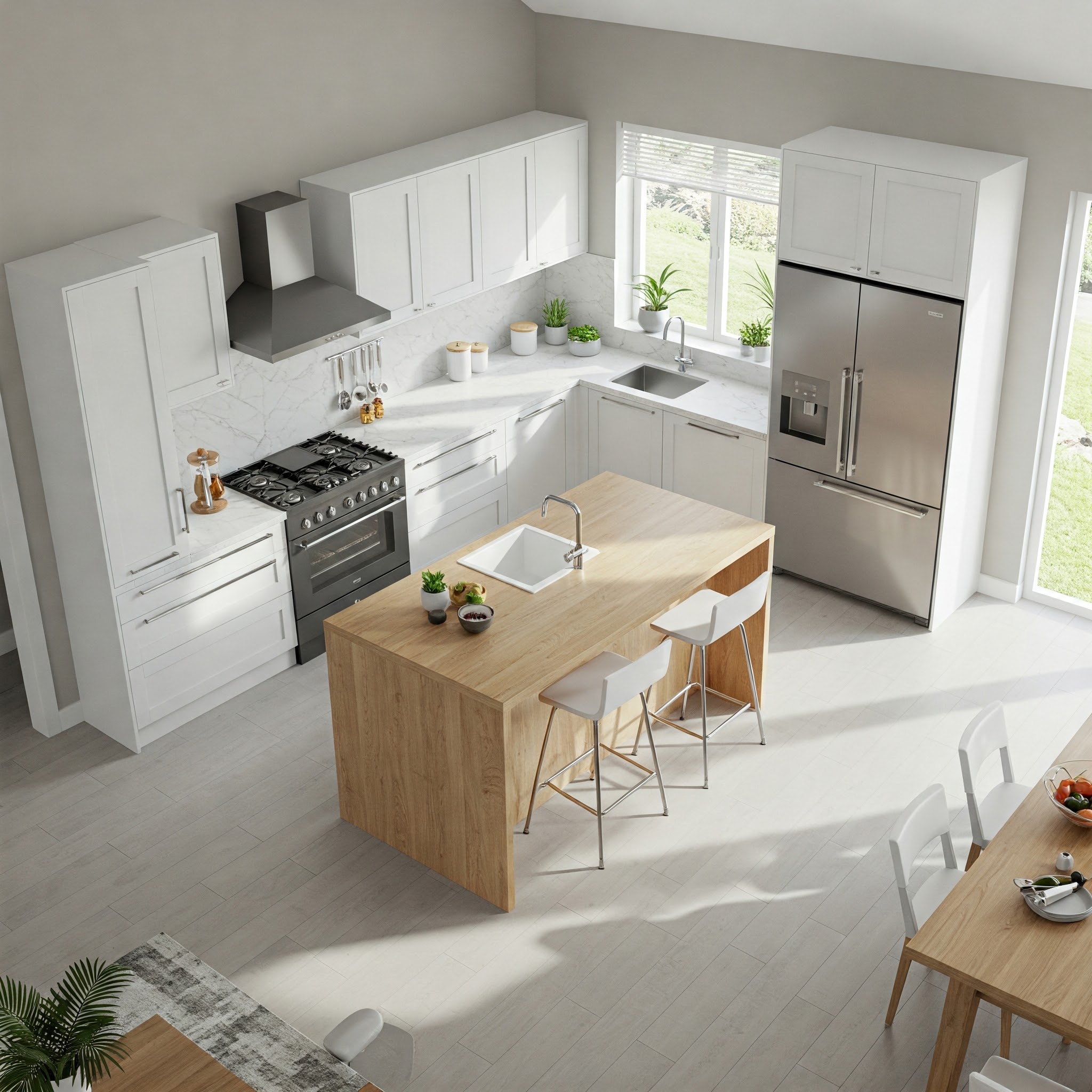 15 Stunning Kitchen Cabinets with Island Designs That Transform Your ...