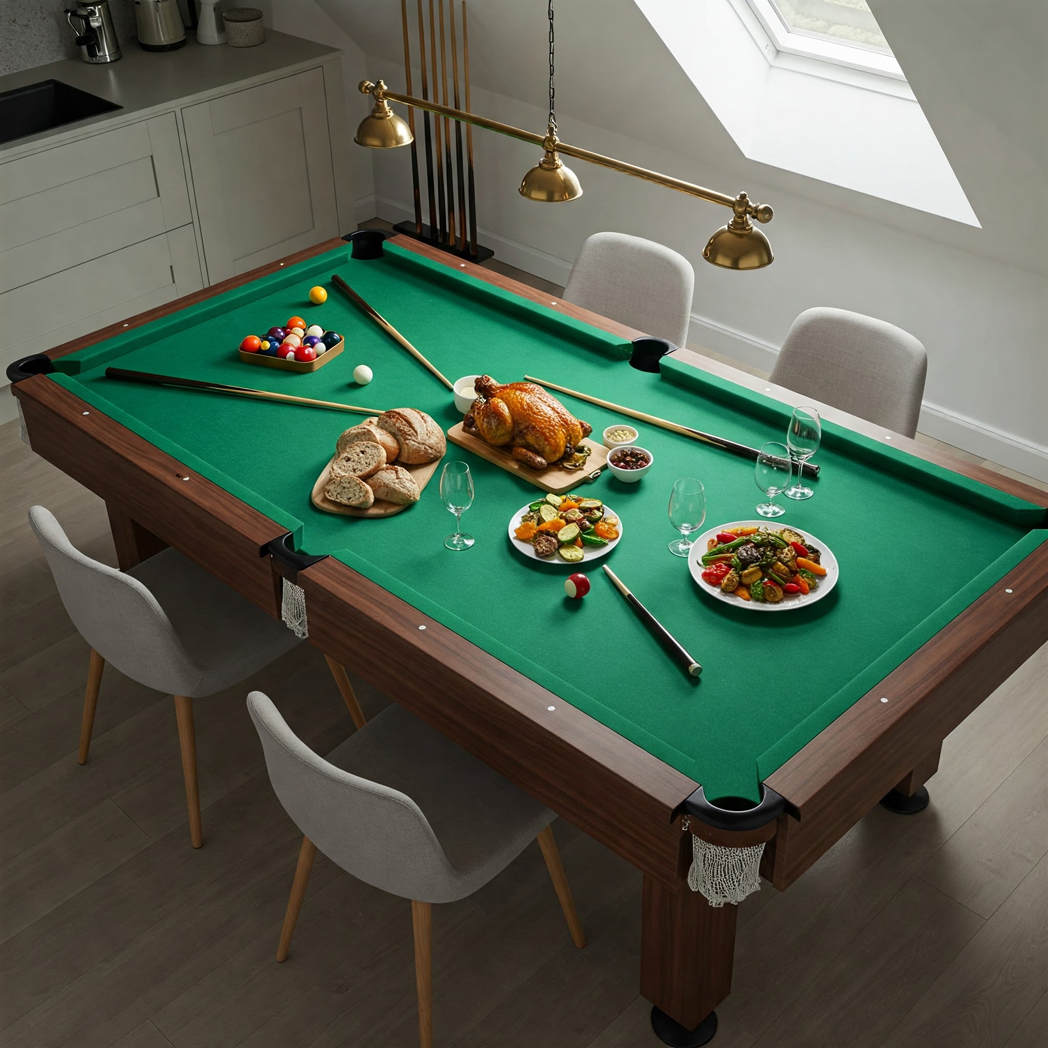 10 Incredible Pool Table Kitchen Table Options for Smart Home ...
