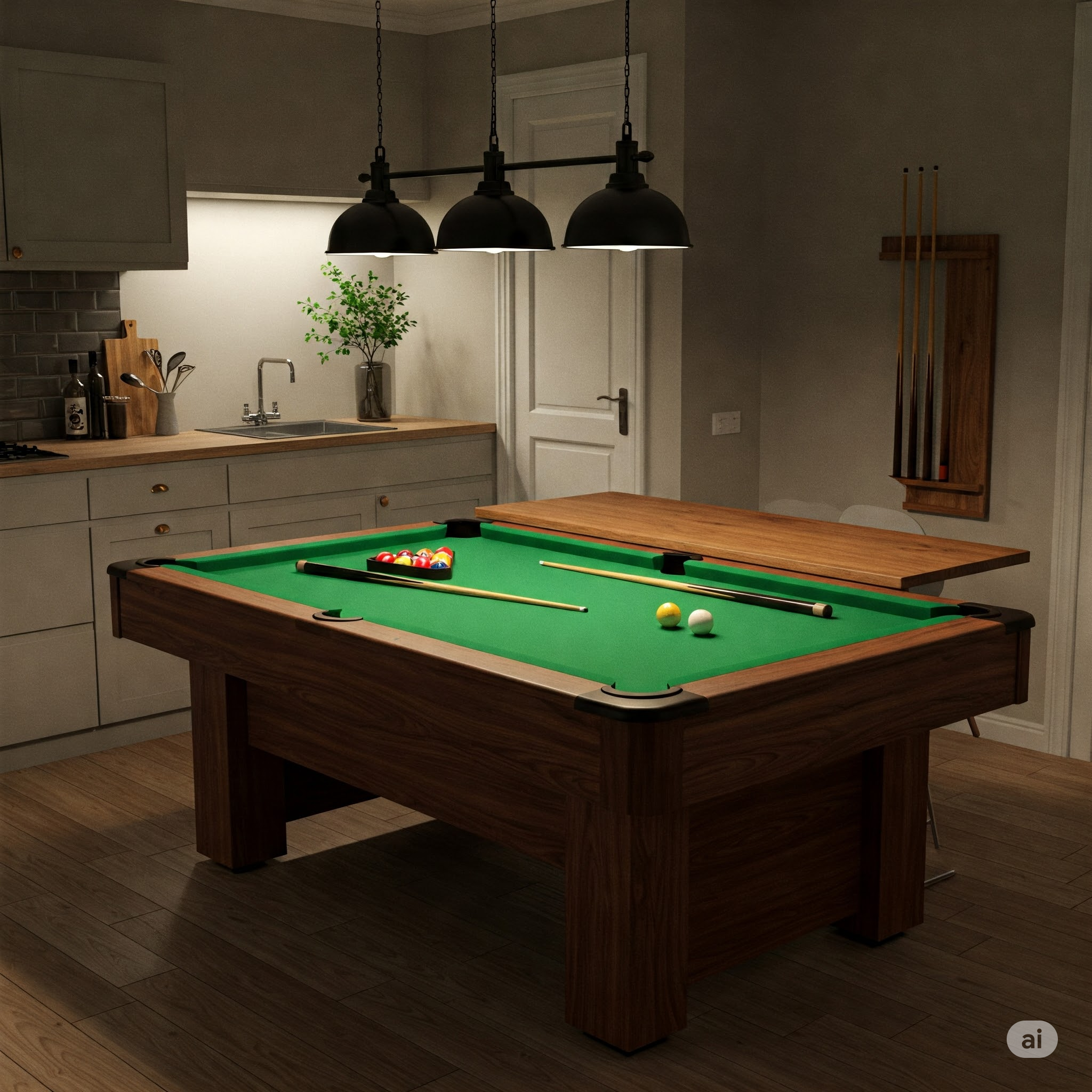 10 Incredible Pool Table Kitchen Table Options for Smart Home ...